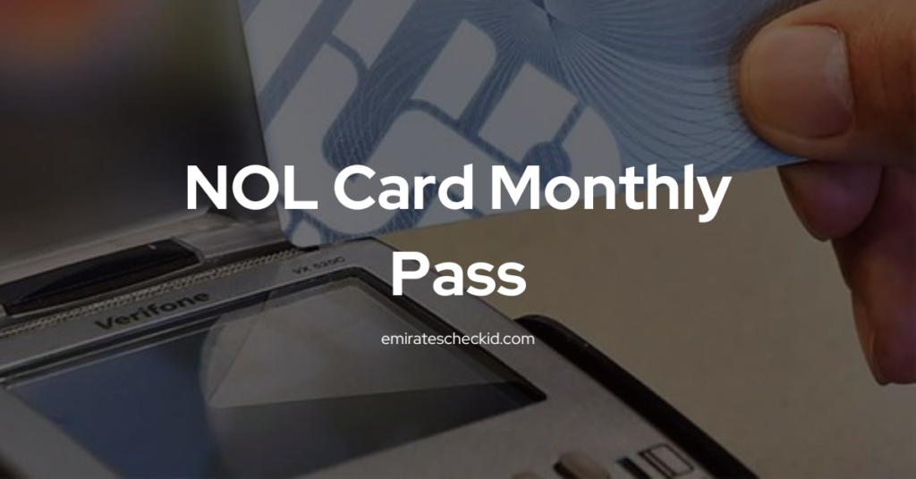 NOL card - Emirates Check ID